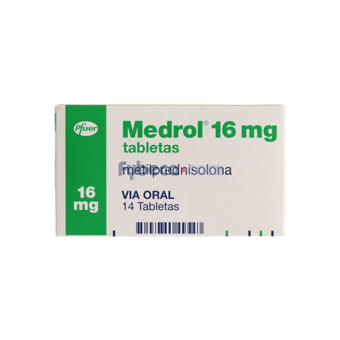 Medrol 16 Mg Unidad | Fybeca