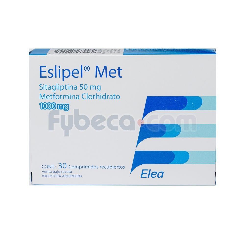 Eslipel Met Comp. 50/1000 mg C/30 - Unidad