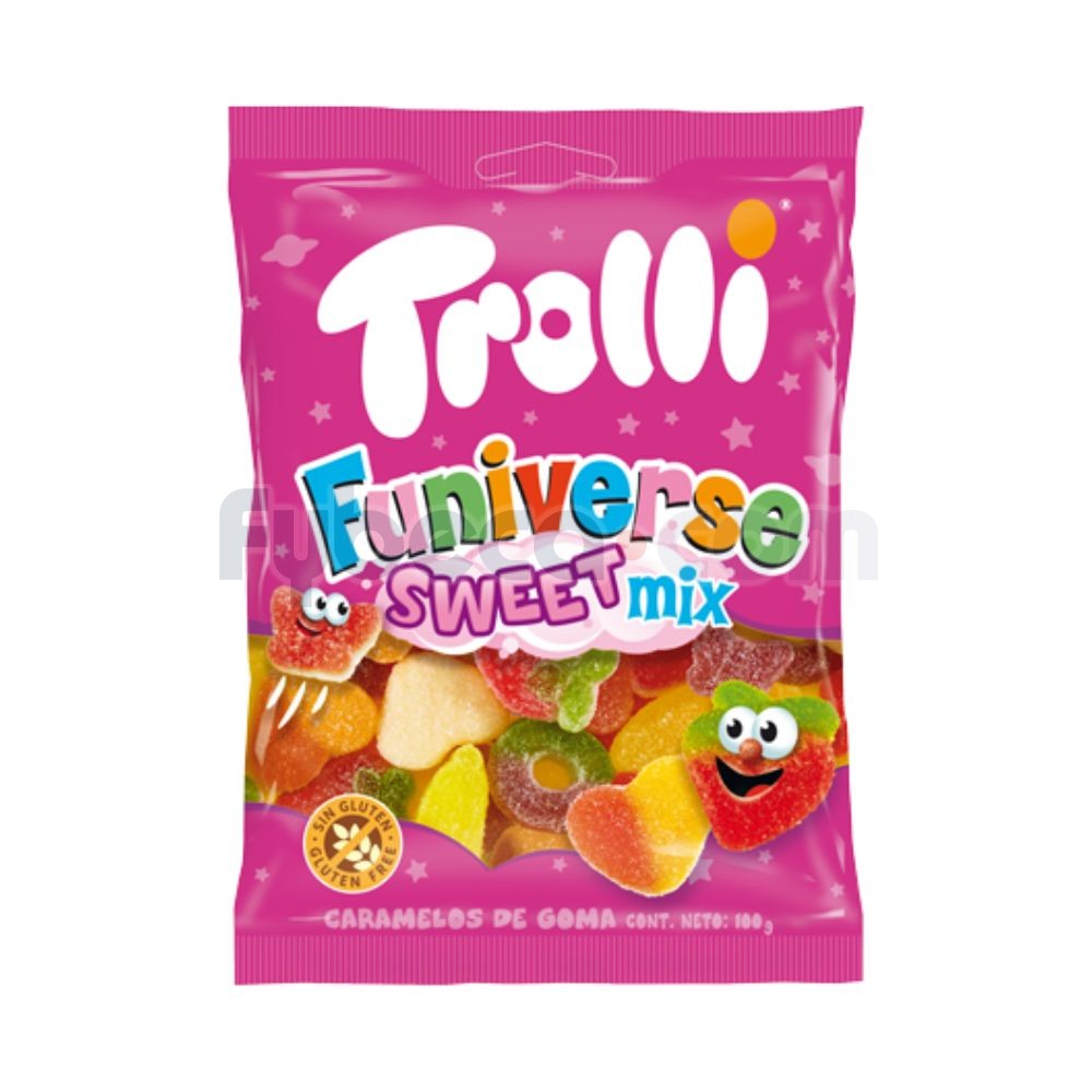 Gomita Trolli Funiverse Sweet Mix 100G | Fybeca