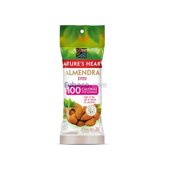 Almendra Entera 20 G Bolsa Unidad | Fybeca