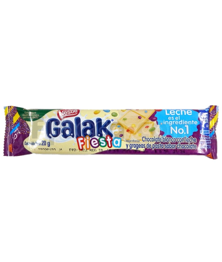Chocolate Galak Party 20Gr | Fybeca