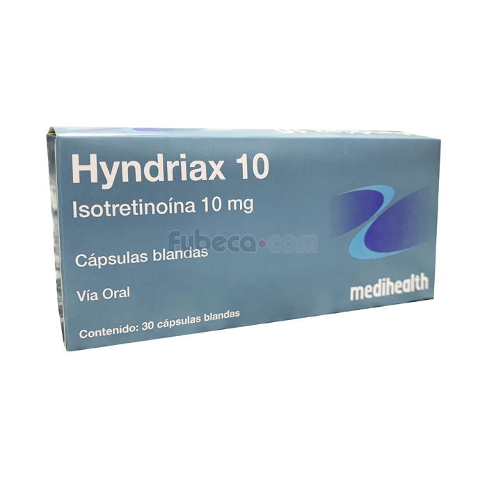 Hyndriax Capsulas Blandas 10Mg C/30 Suelta | Fybeca
