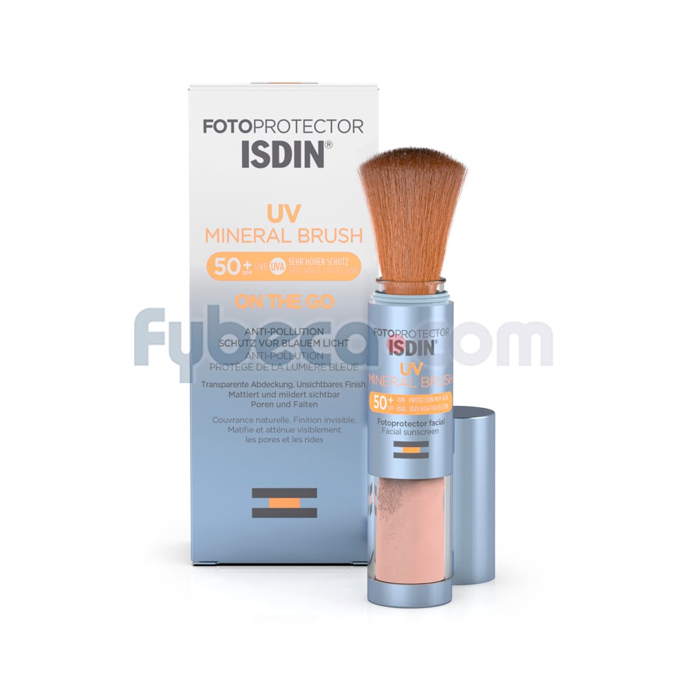 Fotoprotector Uv Mineral Brush On The Go Spf 50+ 1 Unidad 1 Unidad | Fybeca