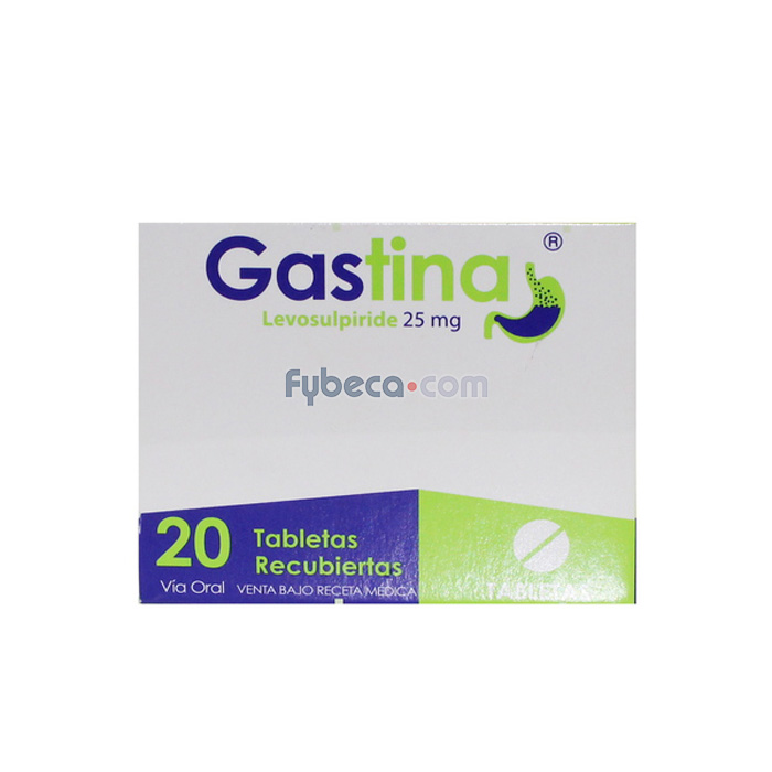 Gastina 25 Mg Unidad | Fybeca