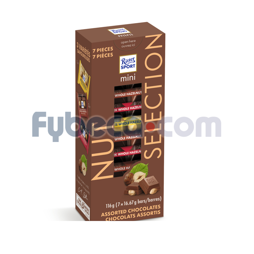 Chocolate Surtido Mini Nut Selection 116 G Caja | Fybeca