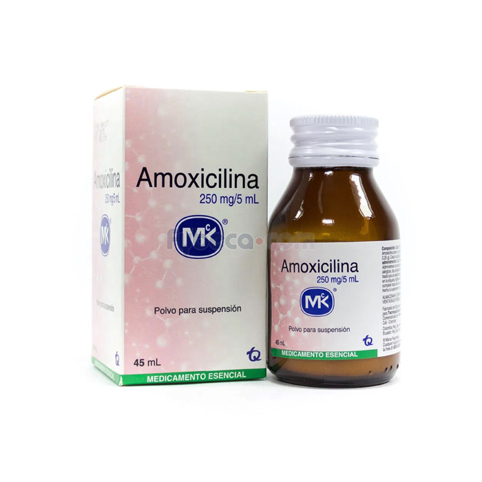 Amoxicilina (Mk) Susp. 125 Mg. F/45 Ml. | Fybeca
