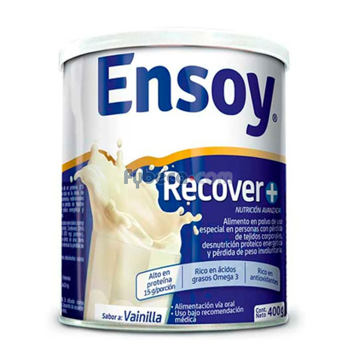 Ensoy Recover Vainilla 400 Tarro | Fybeca