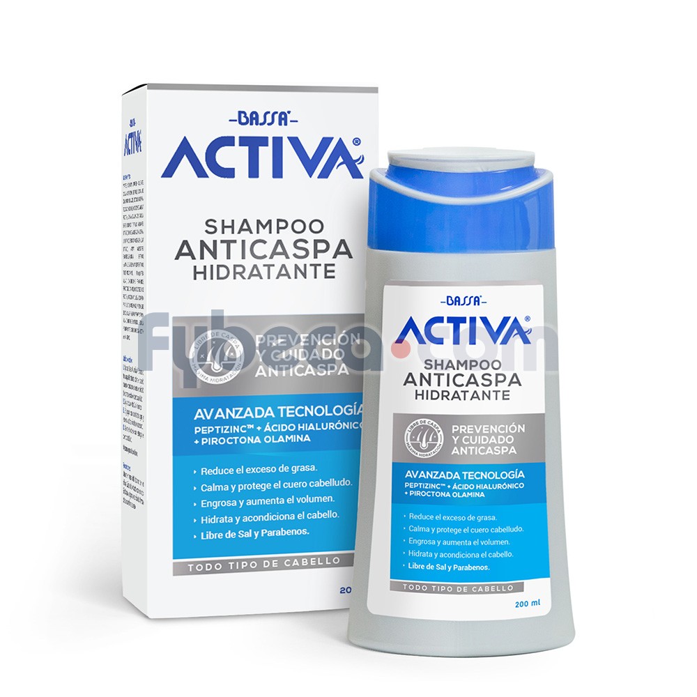 Activa Shampoo Anticaspa Hidratante | Fybeca