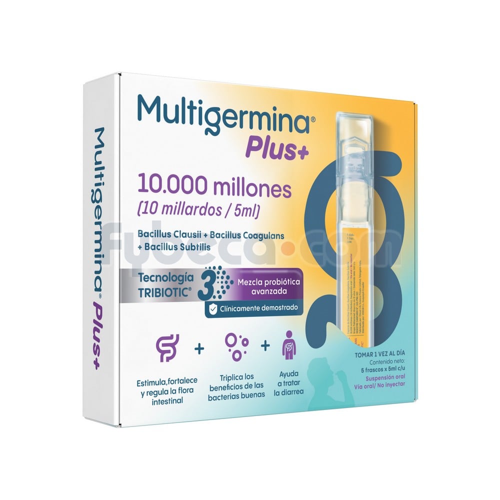 Multigermina Plus X 5 Viales X 5 Ml Suelta | Fybeca