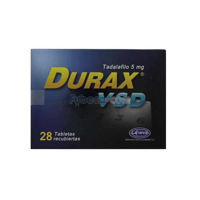 Durax Tab 5Mg C/28 Suelta | Fybeca