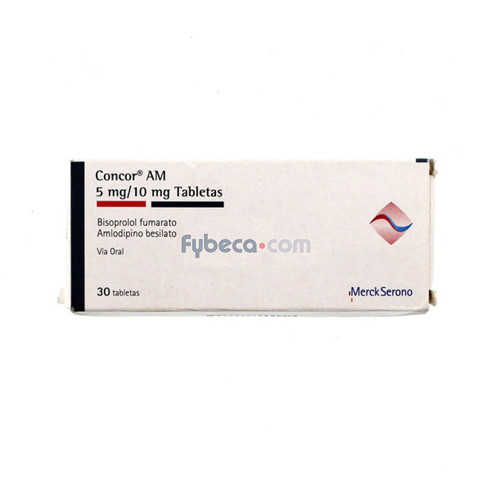 Concor Am Tabletas 5/10Mg C/30 Suelta | Fybeca
