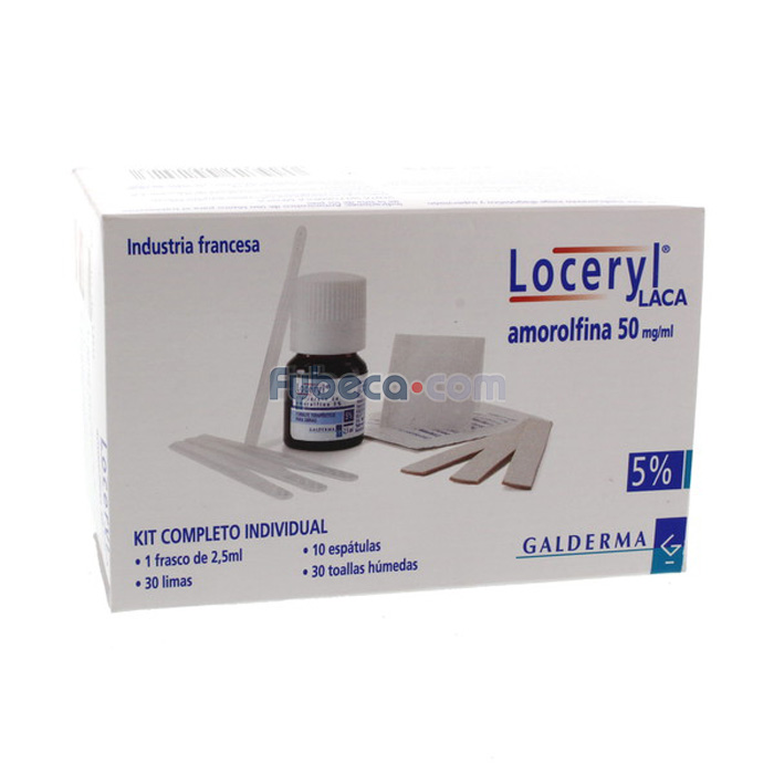 Loceryl Laca Kit 5% F/2.5 Ml. | Fybeca