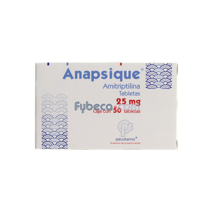 Anapsique 25 Mg Unidad | Fybeca