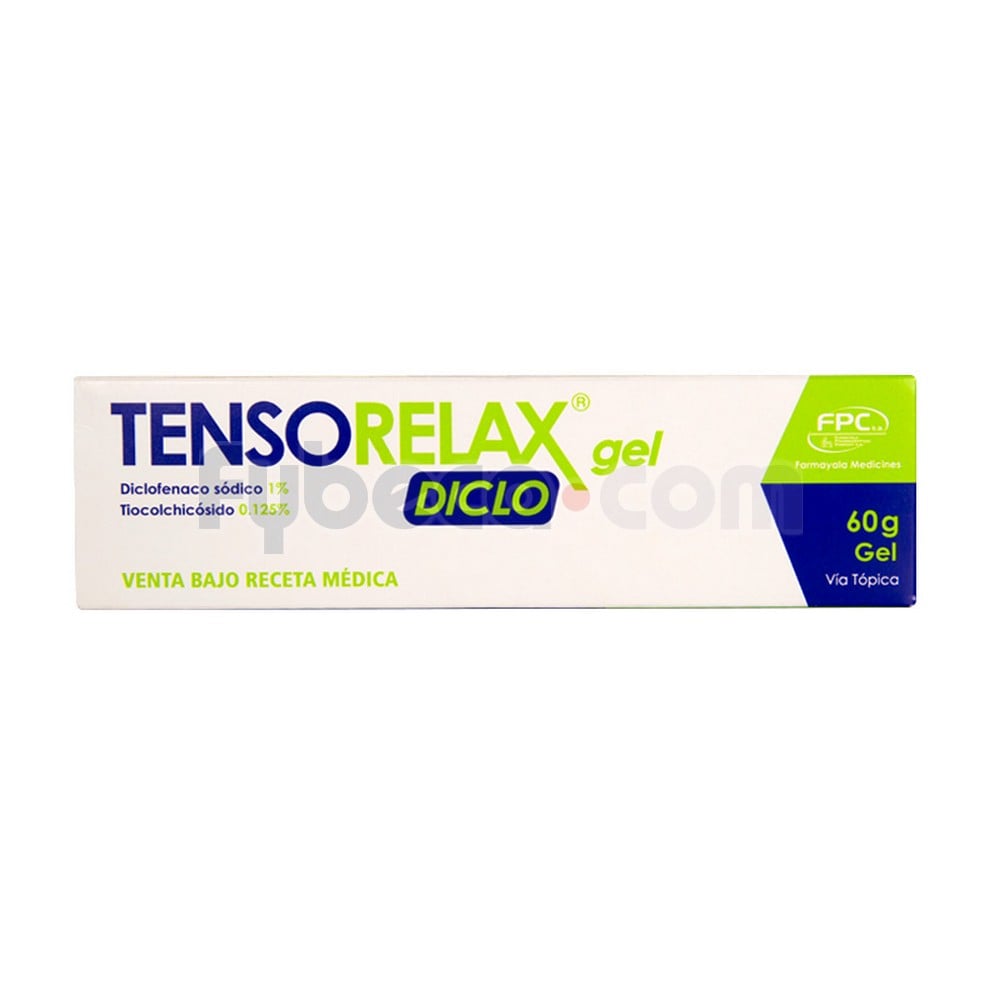 Tensorelax Diclo Gel T/60g | Fybeca