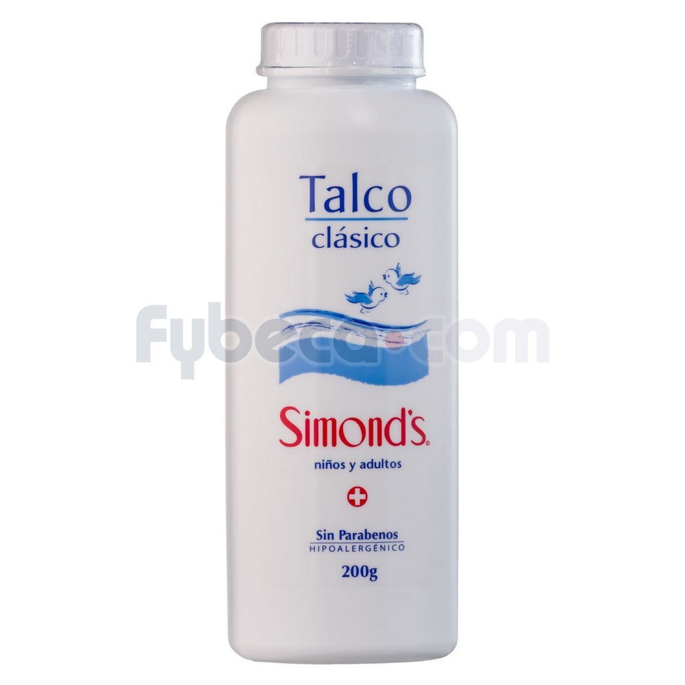 Talco Clasico Simonds 200 Gr | Fybeca