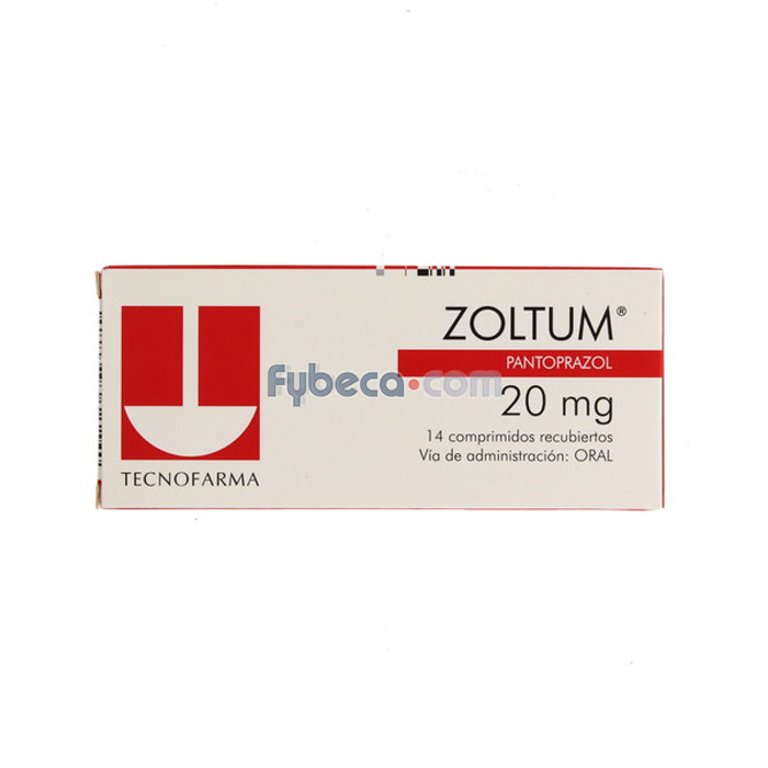Zoltum 20 Mg Unidad | Fybeca