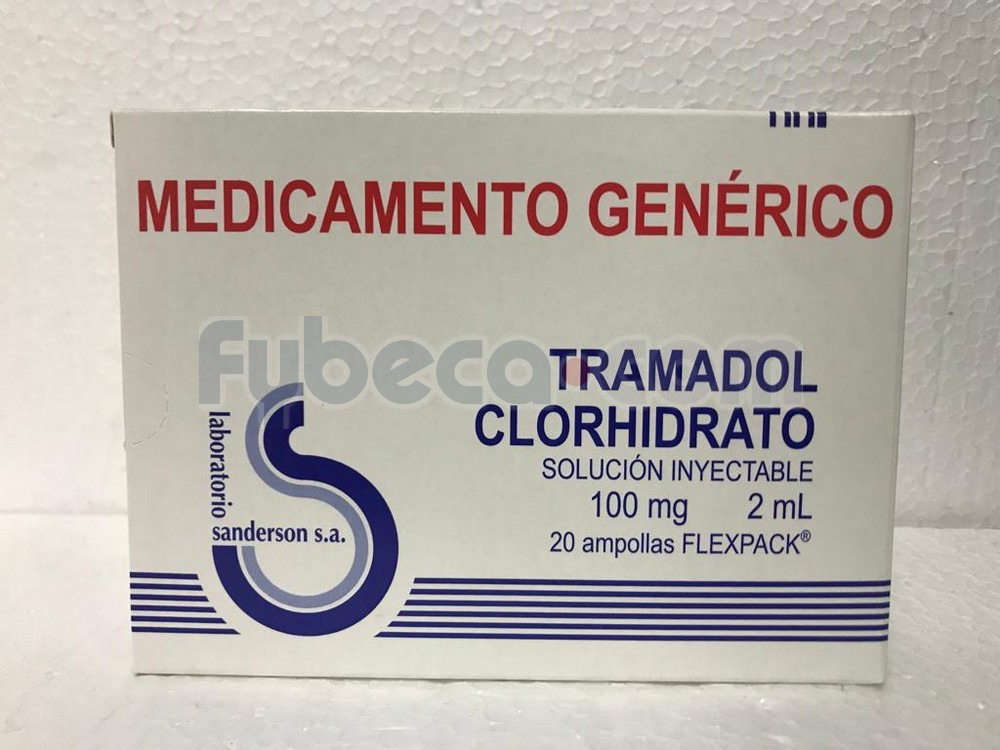 Tramadol Hcl 100Mg/2Ml Flex Ampollas C/20 Suelta | Fybeca