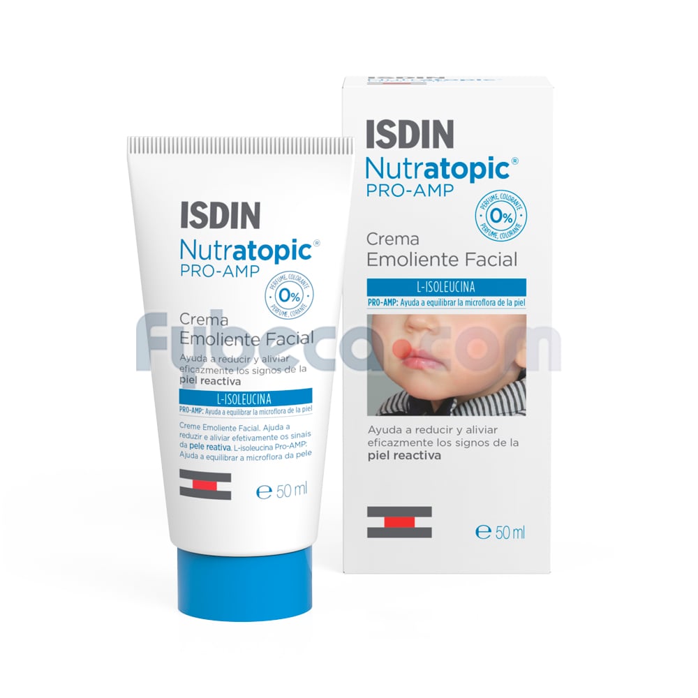 Crema Facial Nutratopic Pro-Amp Piel Atópica 50 Ml Unidad | Fybeca