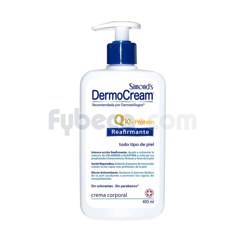 Dermocream Q10 400 Ml | Fybeca