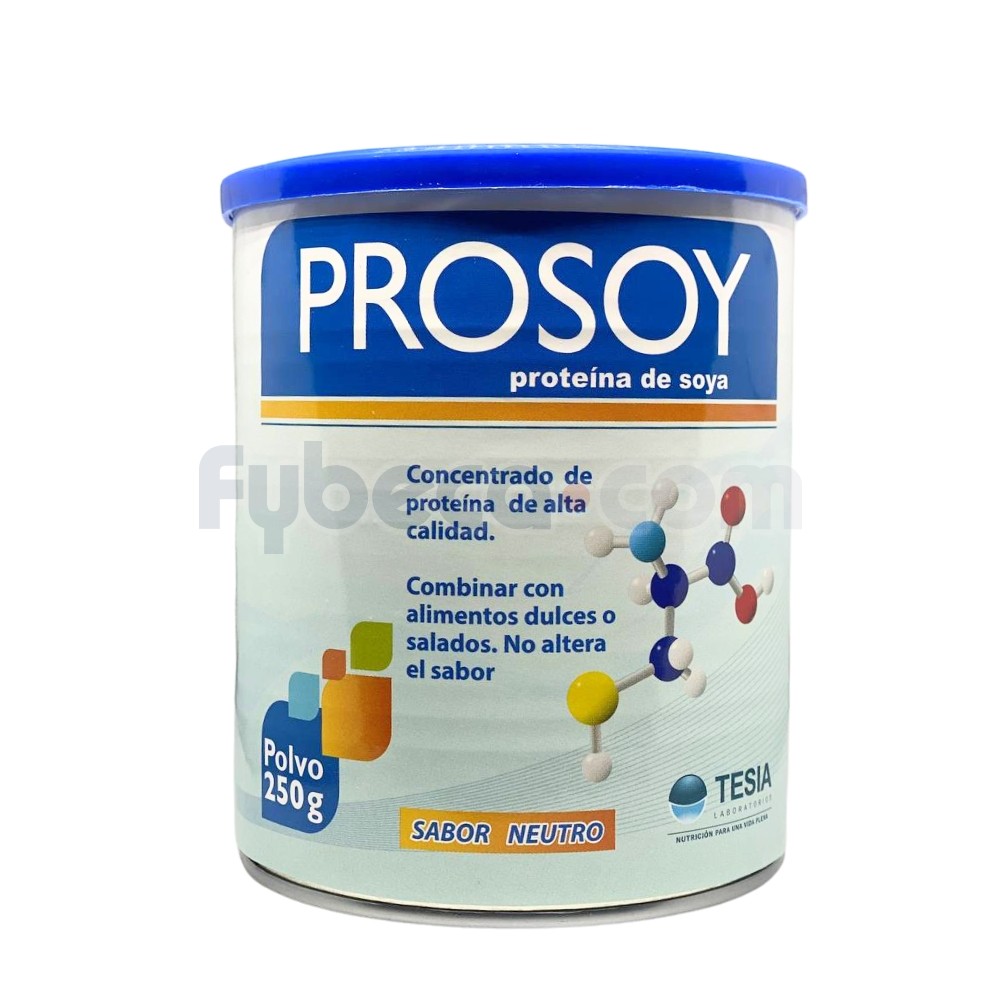Suplemento Prosoy Proteína De Soya 250 G Tarro | Fybeca
