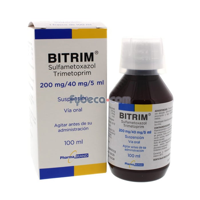 Bitrim Suspensión 200 Mg / 40 Mg / 5 Ml Frasco | Fybeca
