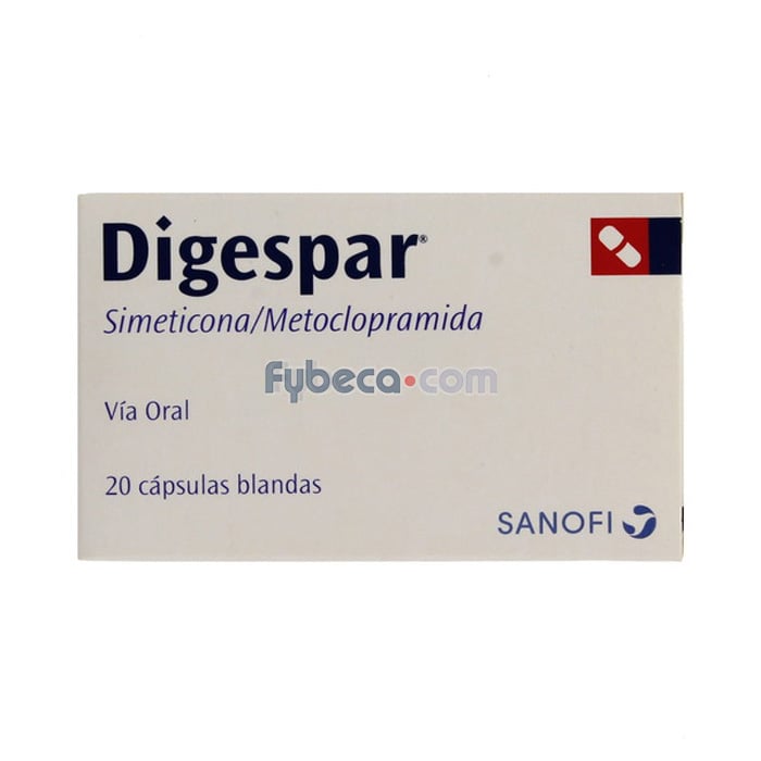 Digespar Caps. Centro Liq. C/20 Suelta | Fybeca