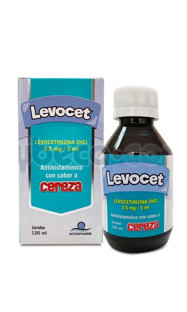 Levocet Jarabe 2.5Mg/5Ml Frasco X 120 Ml | Fybeca