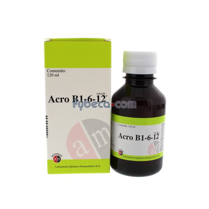 Acro B1 6-12 Jarabe F/120 Ml. | Fybeca