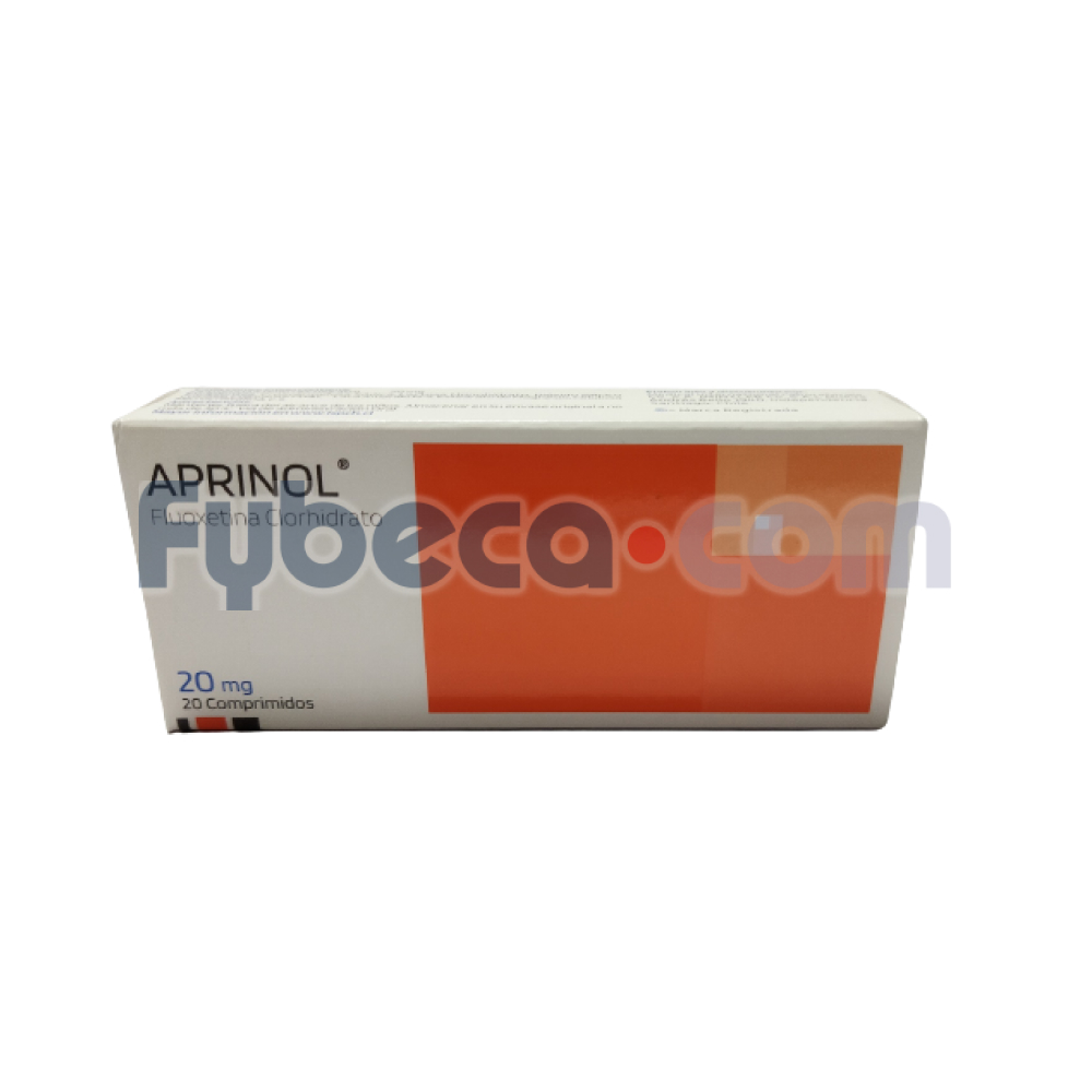 Aprinol Comprimidos 20 Mg C/20 Suelta | Fybeca