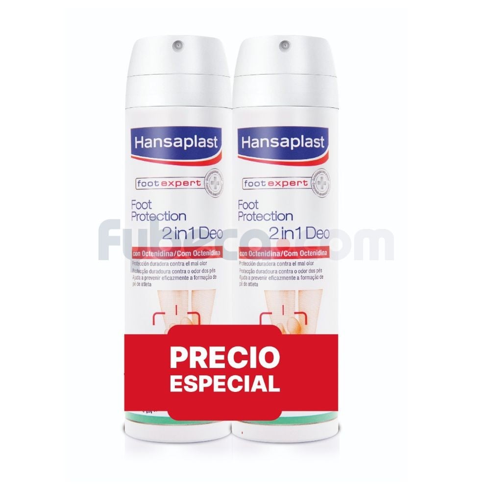 Hansaplast Talco Pies Spray Refrescante | Fybeca