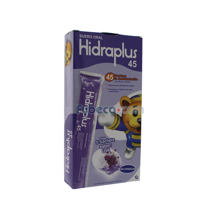 Hidraplus 45 Uva C/5 Sachets Suelta | Fybeca