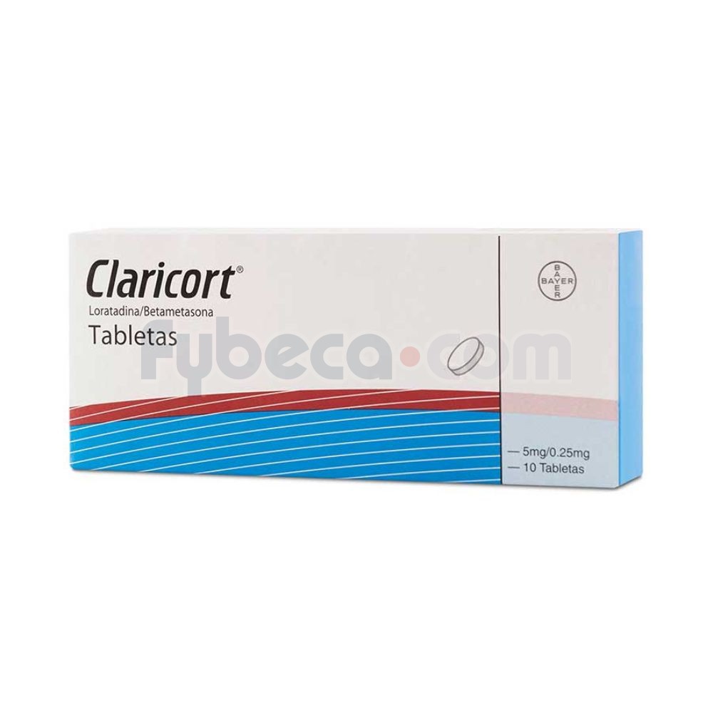 Claricort Tabs. 5 Mg C/10 Suelta | Fybeca
