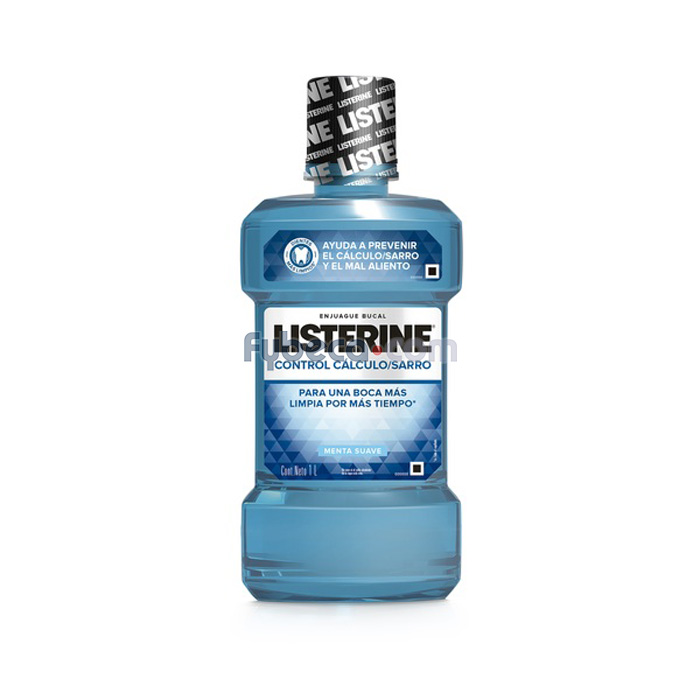 Enjuague Bucal Listerine Control Cálculo Sarro Menta Suave 1000 Ml ... Enjuague Bucal Listerine Control Cálculo Sarro Menta Suave 1000 Ml ...