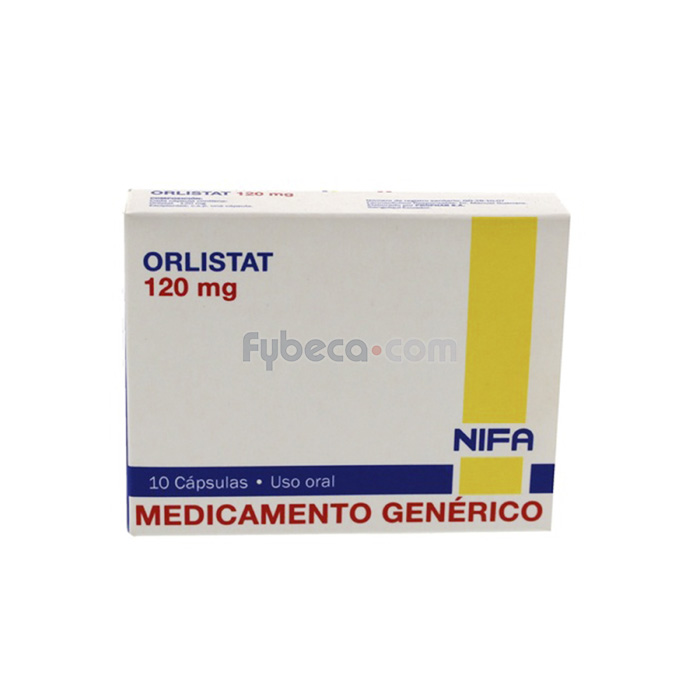 Orlistat (Nifa) Caps 120Mg C/10 Suelta | Fybeca