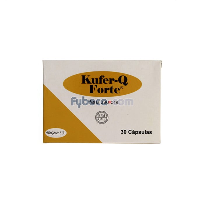 Kufer - Q Forte Capsulas C/30 Caja | Fybeca