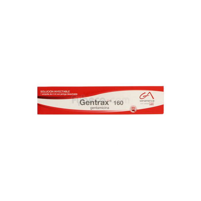 Gentrax S 160 Mg Ampollas | Fybeca