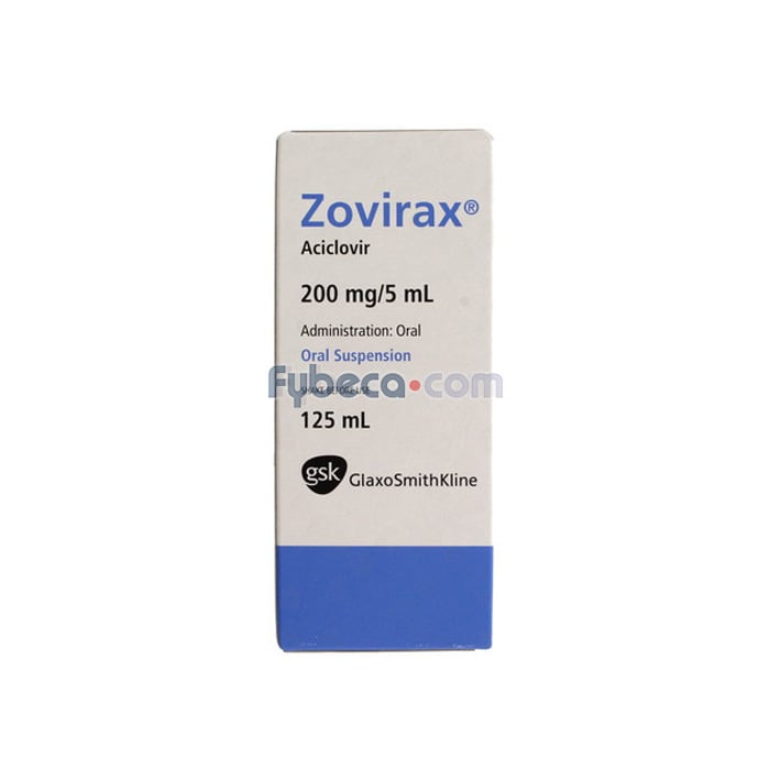 Zovirax Suspension F/125 Ml. | Fybeca