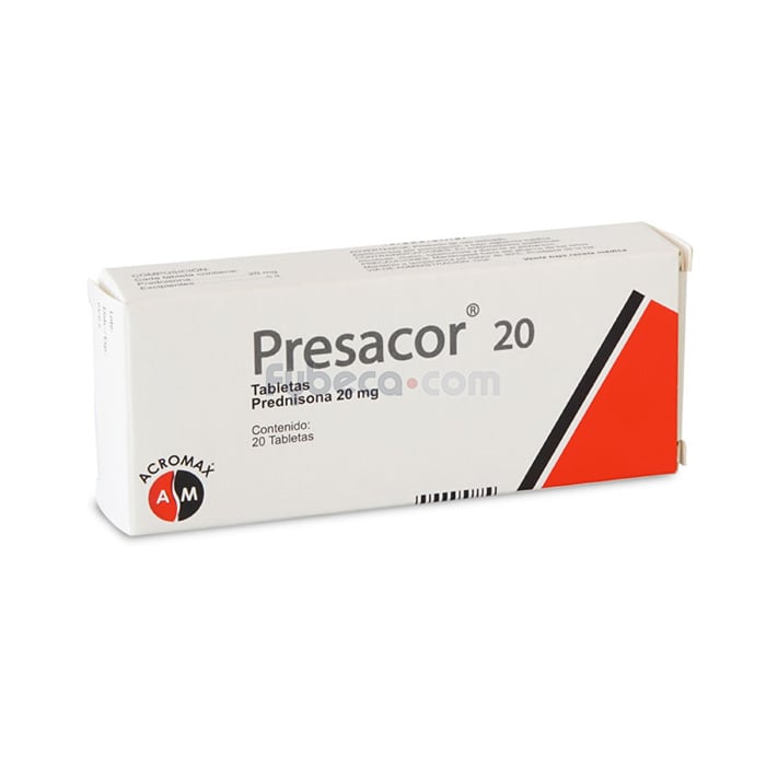 Presacor Tabs. 20 Mg C/20 Suelta | Fybeca