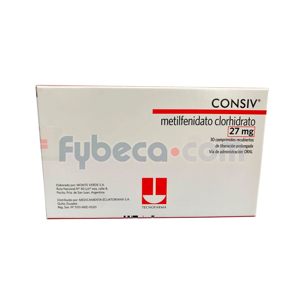 Consiv Comp. 27Mg C/30 Suelta | Fybeca