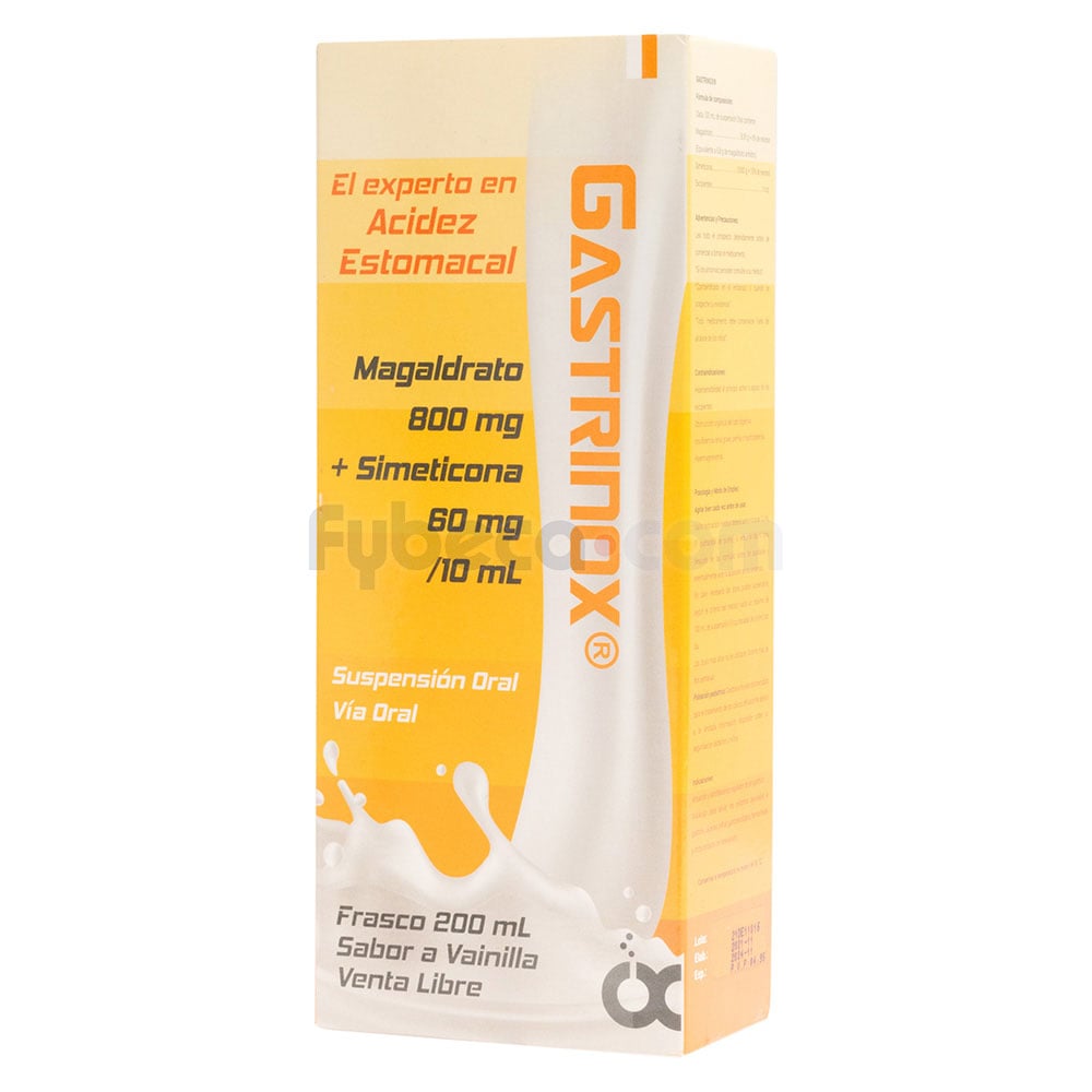 Gastrinox Vainilla 200Ml | Fybeca