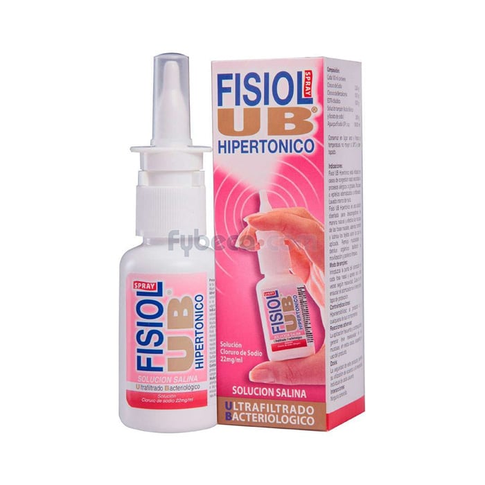 Fisiol Ub Hipertónico 22 Mg / 60 Ml Frasco | Fybeca