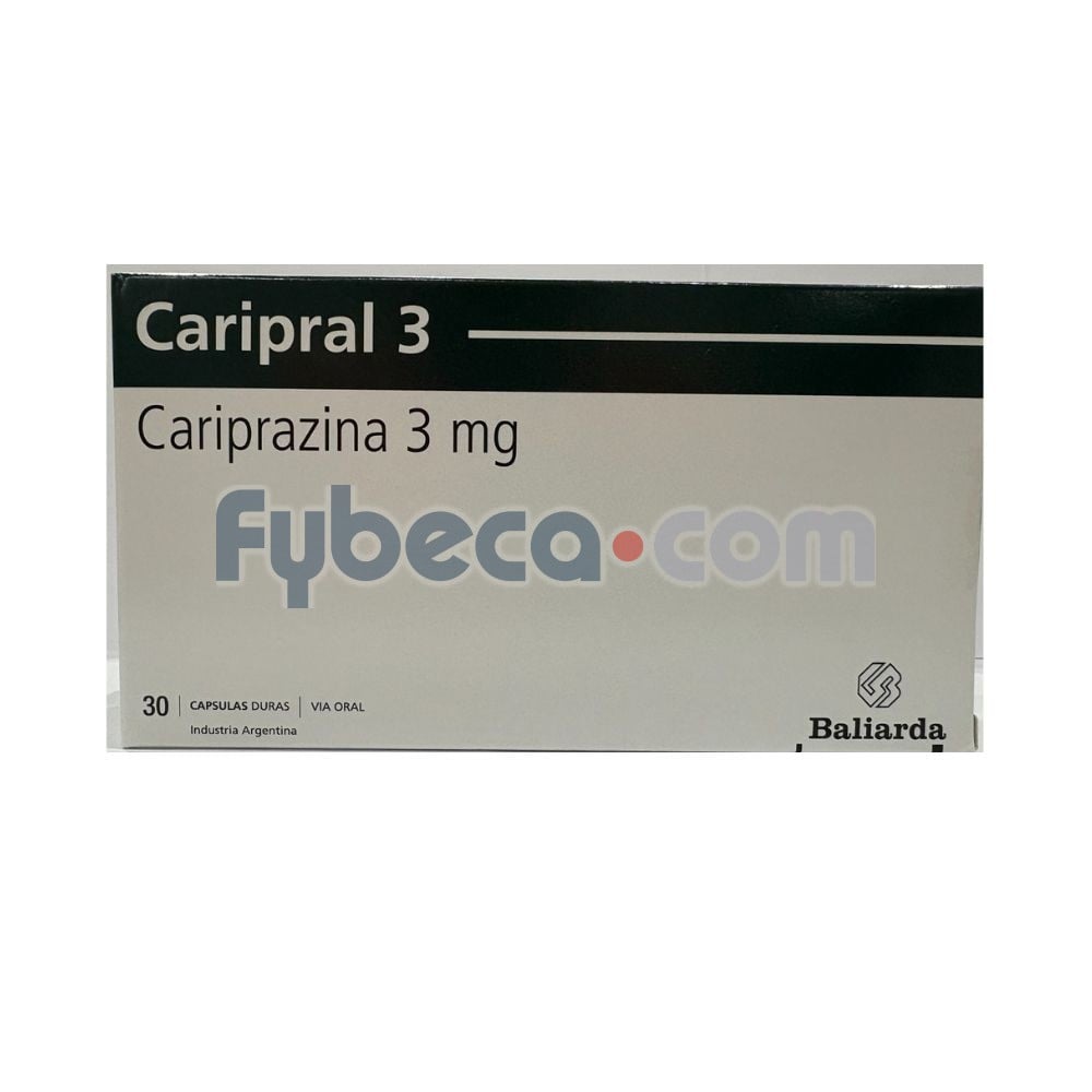 Caripral Tabs 3 Mg Caja X 30 - Unidad