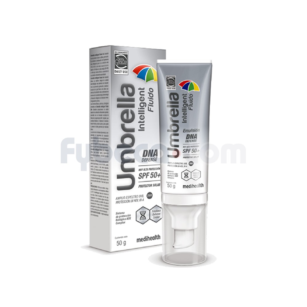 Bloqueador Solar Inteligent Fluido Sfp50 50 G 1 Unidad | Fybeca