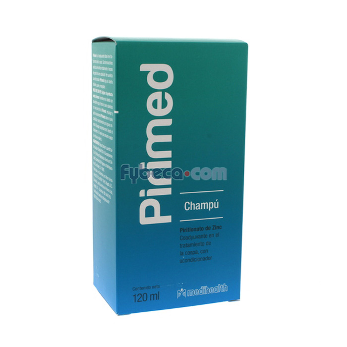 Shampoo Pirimed-M Anticaspa Medicado 120 Ml Frasco | Fybeca