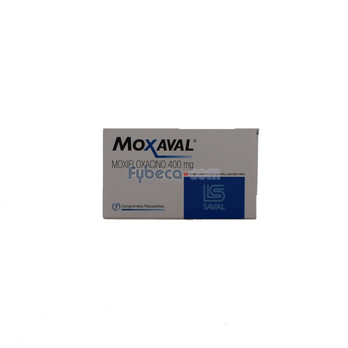 Moxaval Compr. Recub. 400 Mg C/ 7 Suelta | Fybeca