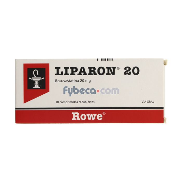 Liparon Comp. Recub. 20 Mg. C/10 Suelta | Fybeca