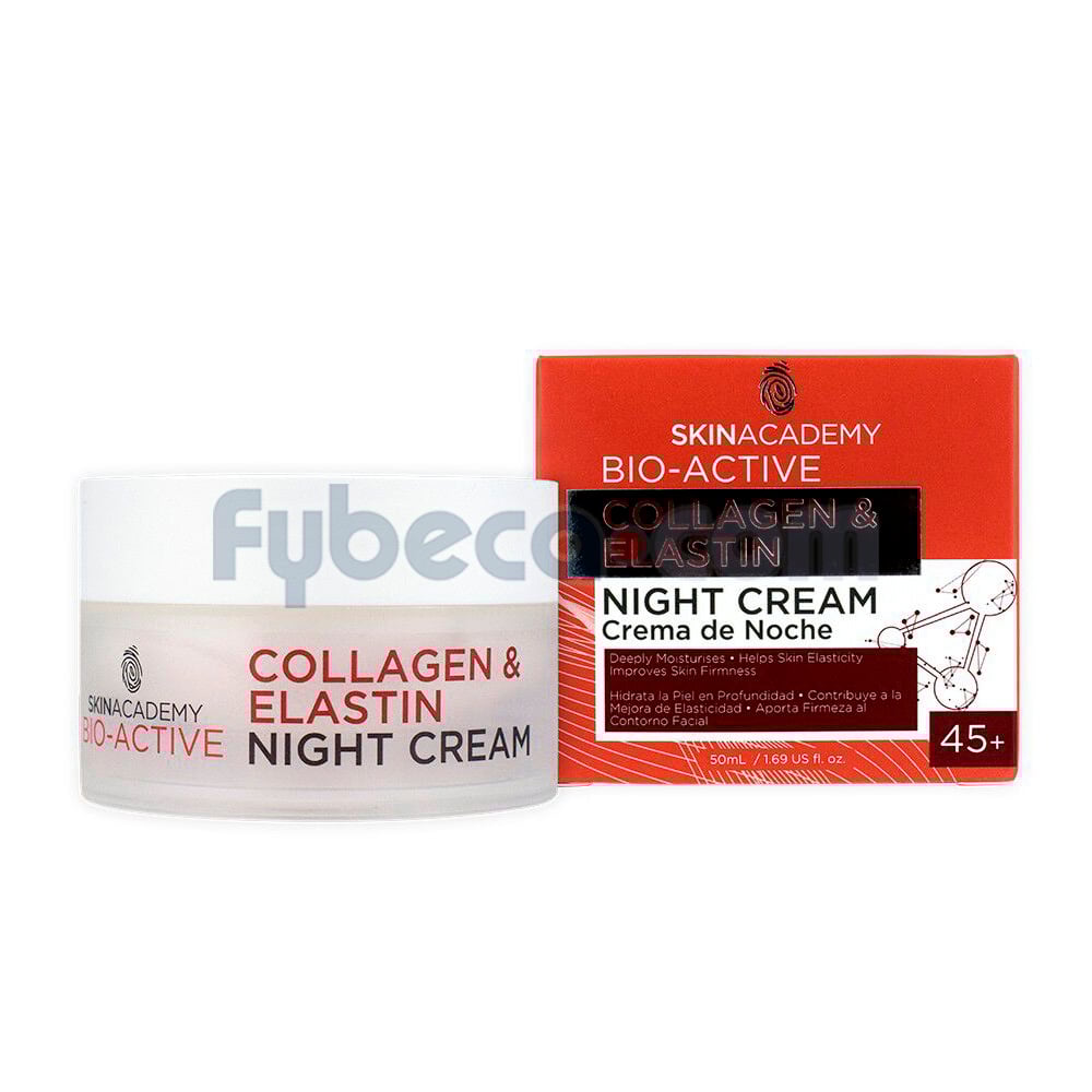 Crema Facial Bio-active Collagen & Elastin 50 Ml Unidad | Fybeca