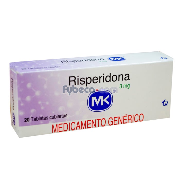 Risperidona 3 Mg Unidad | Fybeca