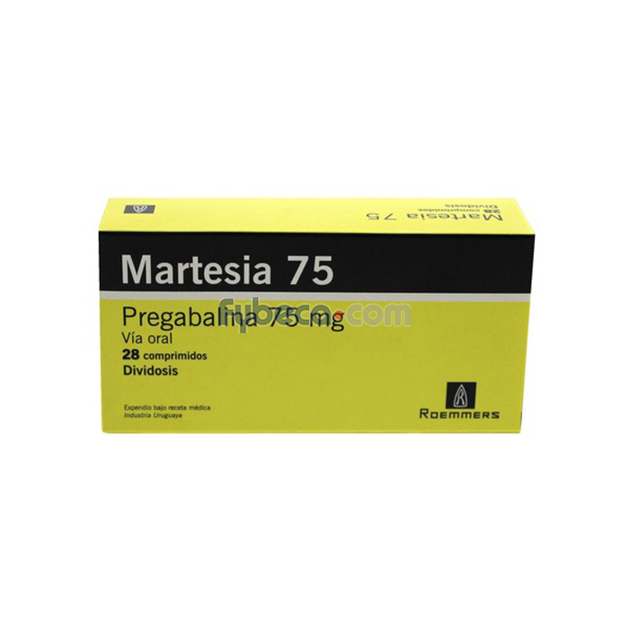 Martesia Dividosis Comp 75Mg C/28 Suelta | Fybeca