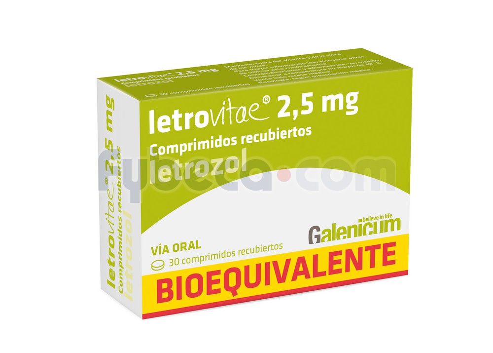 Letrovitae Comp. 2.5 Mg C/30 Suelta | Fybeca